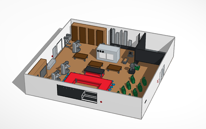 3D design Zach M Shop Layout | Tinkercad