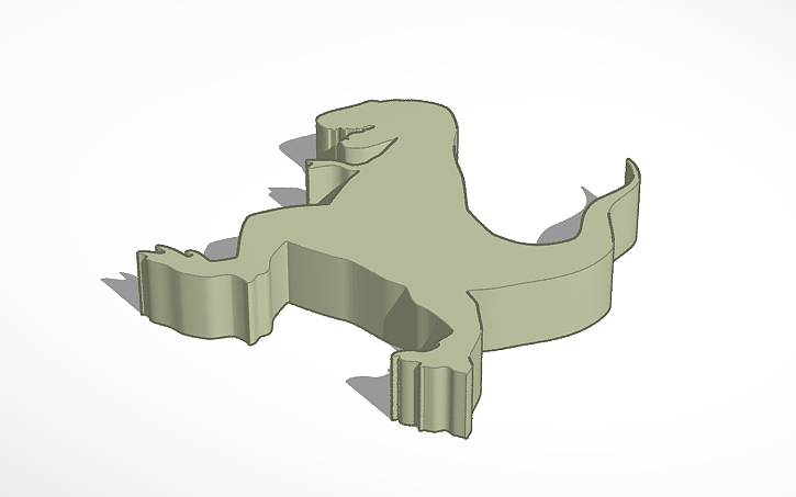 3D design t rex | Tinkercad