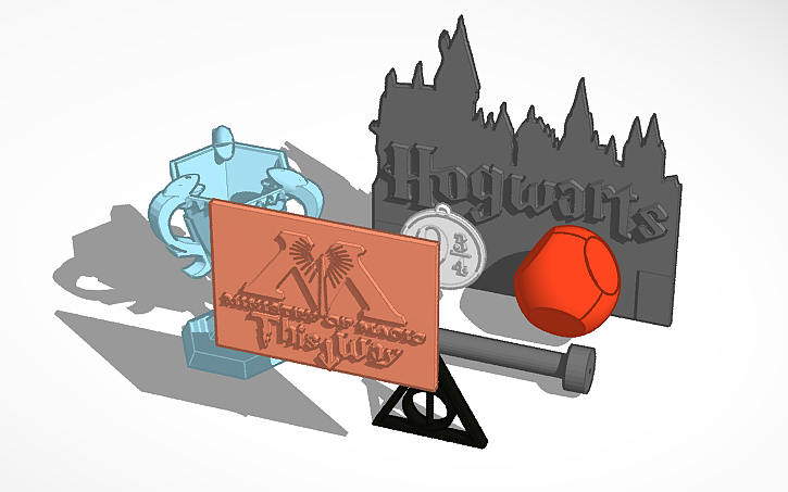 3D design harry potter - Tinkercad