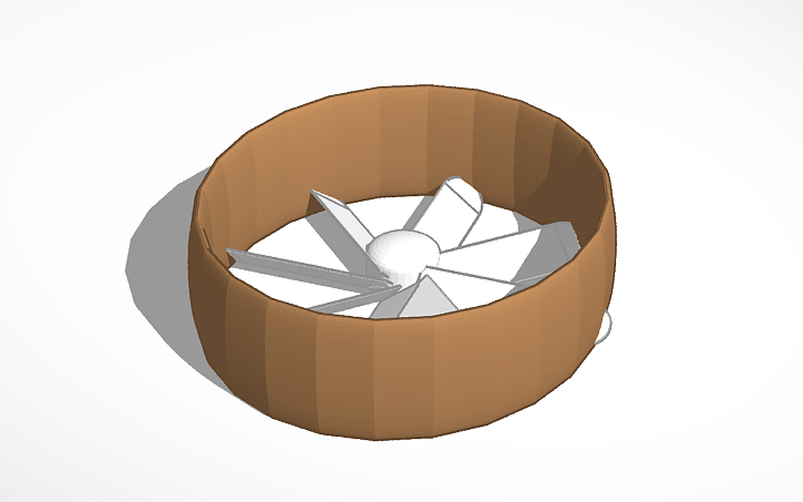 3D design Fan - Tinkercad