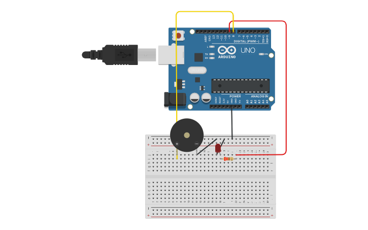 Circuit design 1-1 - Tinkercad