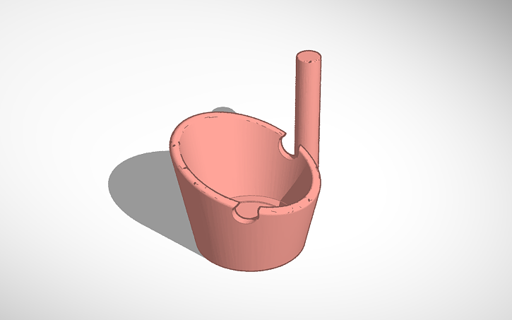 3D design Spectacular Knock Pot - Tinkercad