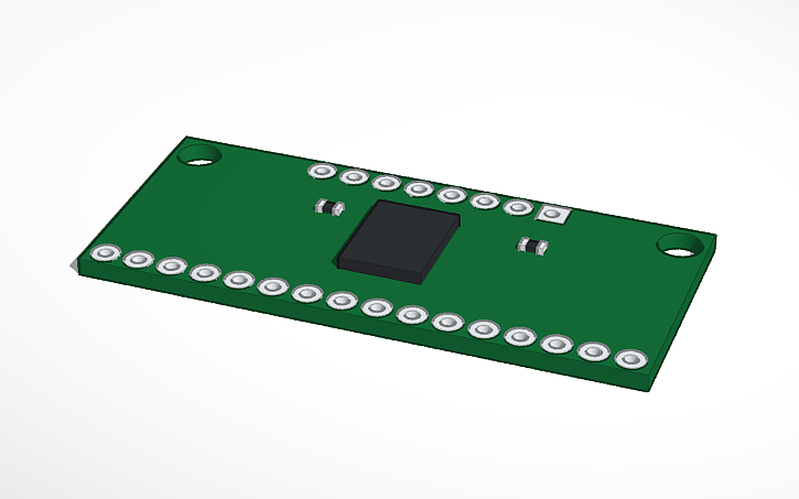 3D design 16ch_analog_multiplexer - Tinkercad