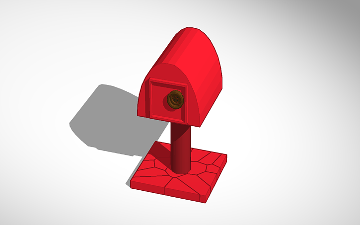 3D design post-box | Tinkercad