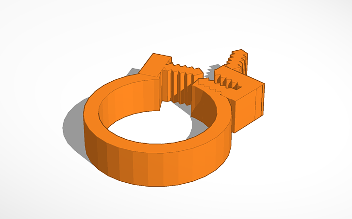 3D design Cable Tie | Tinkercad