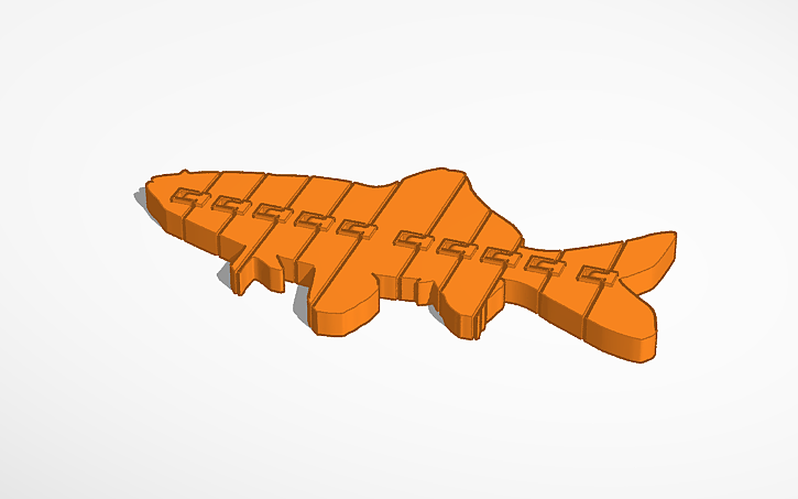 3D design Fish - Tinkercad