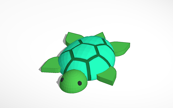 3D design Copy of Turtle | Tinkercad