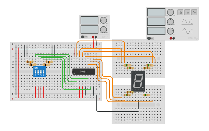Circuit design Circuito Decodificador BCD-8421 para Display de 7 ... Circuit design Circuito Decodificador BCD-8421 para Display de 7 ...