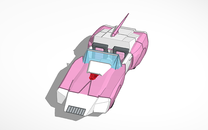 3D design Arcee G1 (Alt mode) - Tinkercad