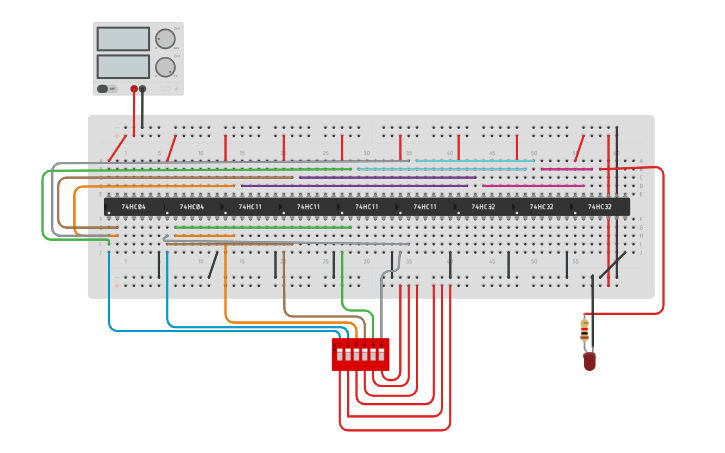 Circuit Design 4 1 Multiplexer Tinkercad