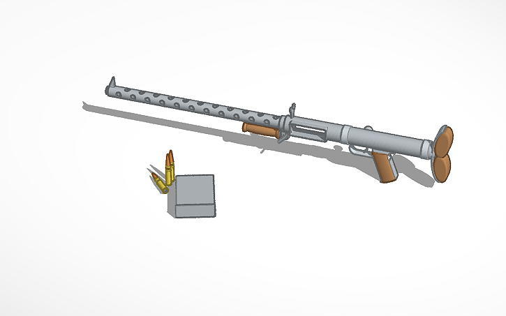 3D design My own weapon | Tinkercad