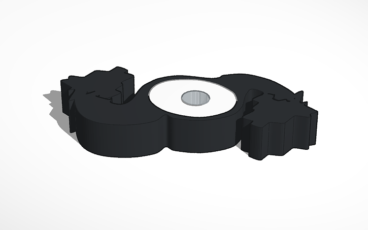 3D design dragon fidget spinner - Tinkercad