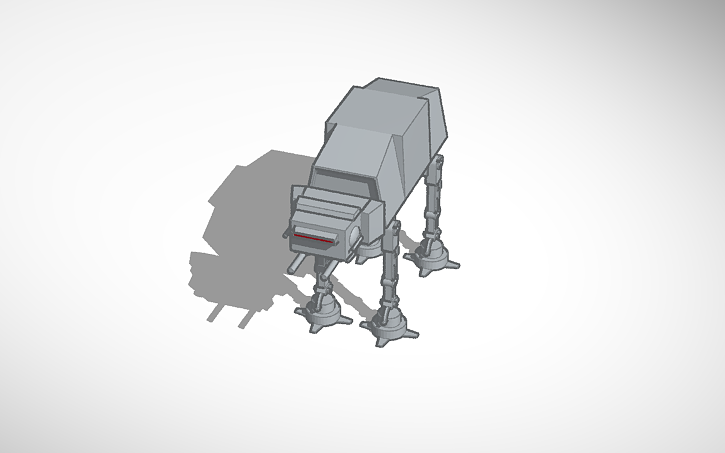 3D design Star Wars AT-AT | Tinkercad