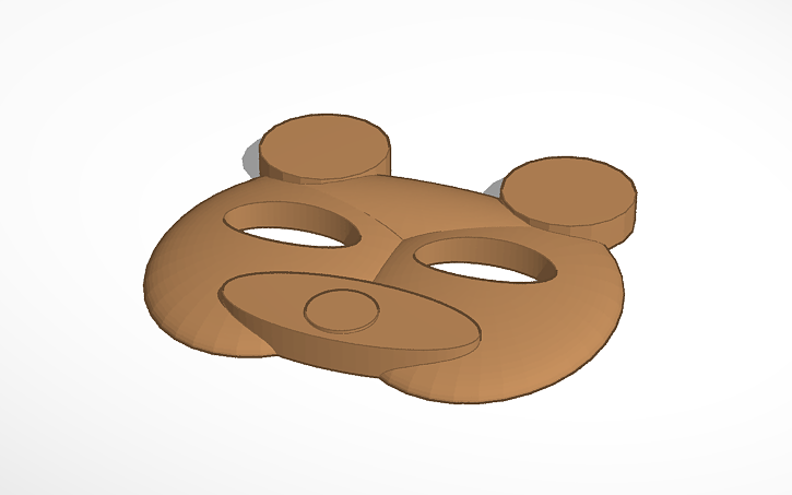 3D design Bakle Mask | Tinkercad