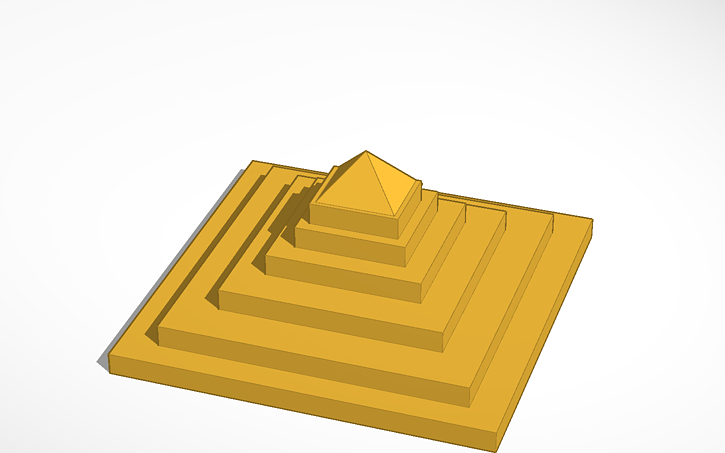 3D design pyramid | Tinkercad