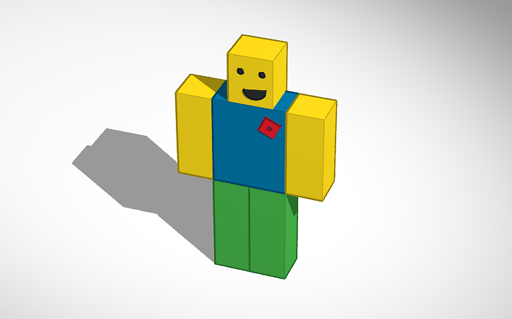 3D design Roblox Noob | Tinkercad