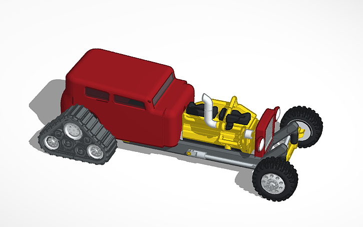 3D design Track Rod - Tinkercad