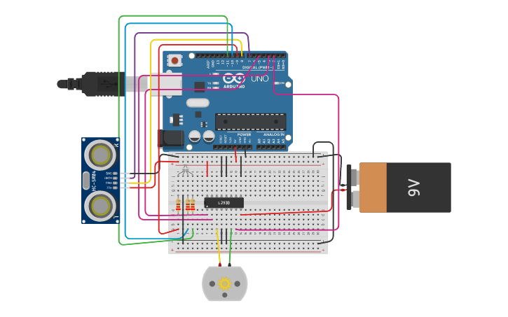 Circuit Design Kd4008 Arduino Coursework Tinkercad