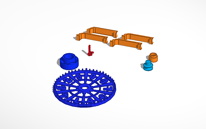 3D design MyGameSpinner | Tinkercad