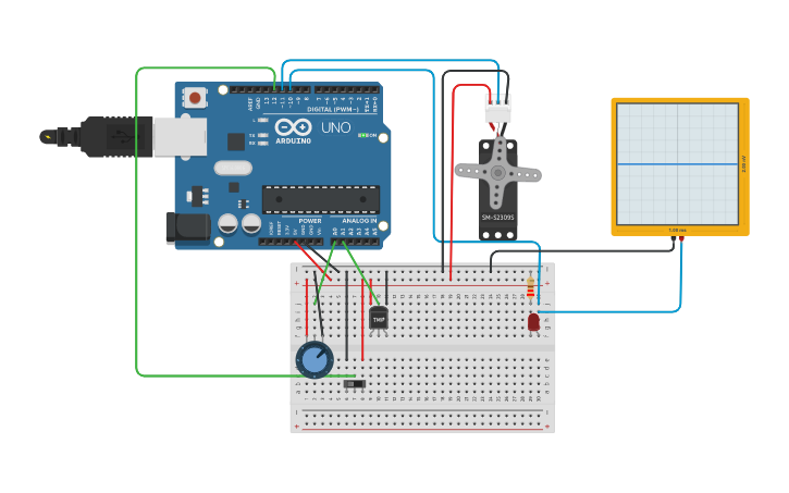 Circuit Design Activity 3 Sensors And Actuators With Arduino Tinkercad