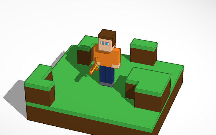 3D design JonnyKool (My MC Skin) - Tinkercad