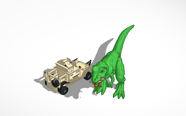3D design trex | Tinkercad
