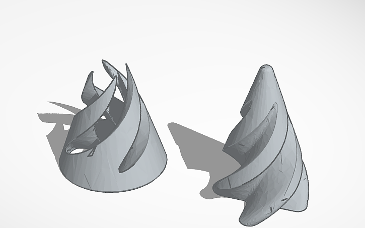 3D design Mini passthrough cone! - Tinkercad