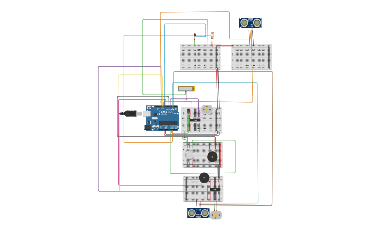 Circuit design Plant monitoring system - Tinkercad