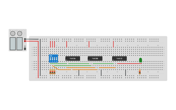 Circuit design ATIVIDADE A3 | Tinkercad