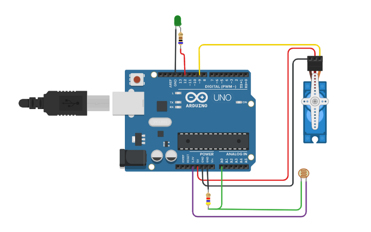 Circuit Design Block To Arduino C Code Tinkercad