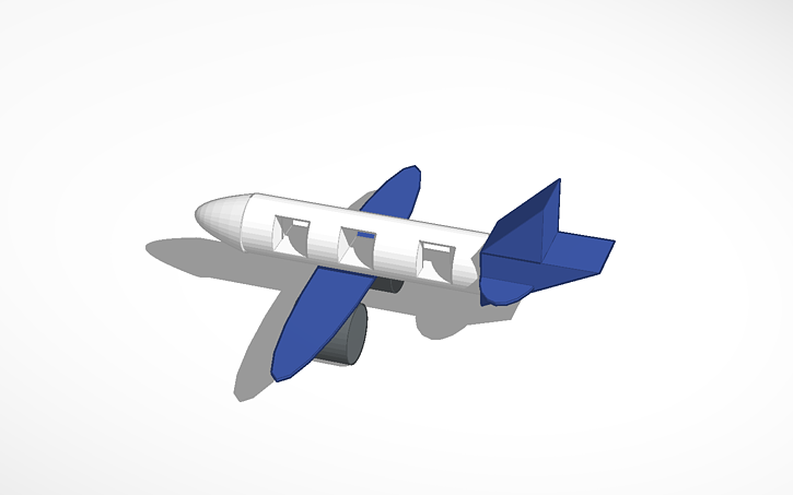 3D design Airplane | Tinkercad