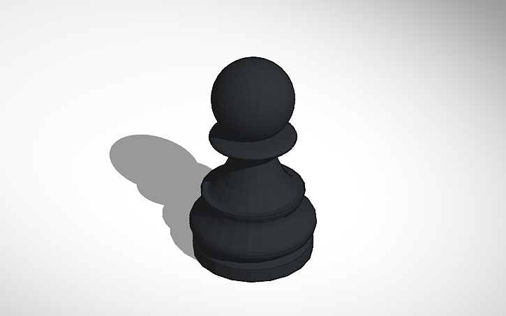 3D design Pawn | Tinkercad