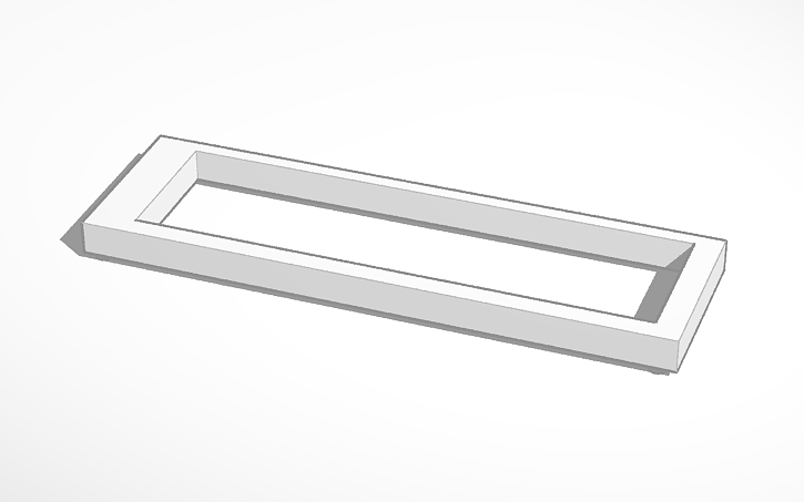 3D design Lcd Display 24x2 - Tinkercad