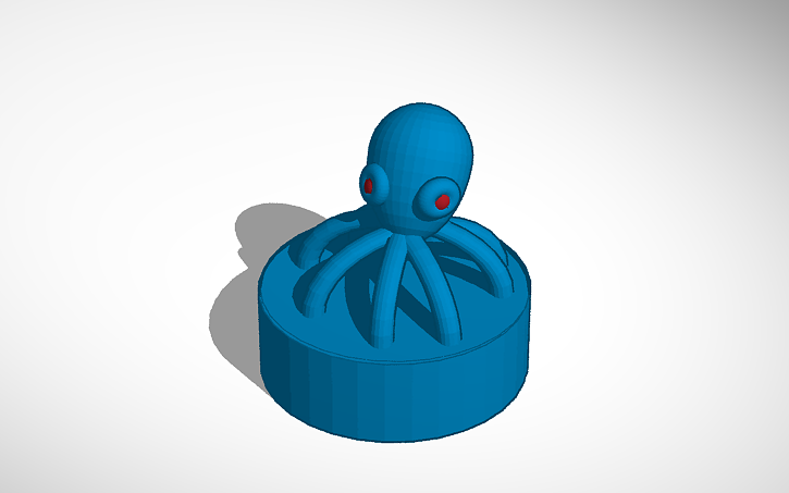 3D design thomas's octopus | Tinkercad