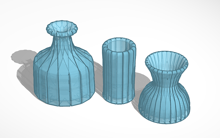 3D design Vases | Tinkercad