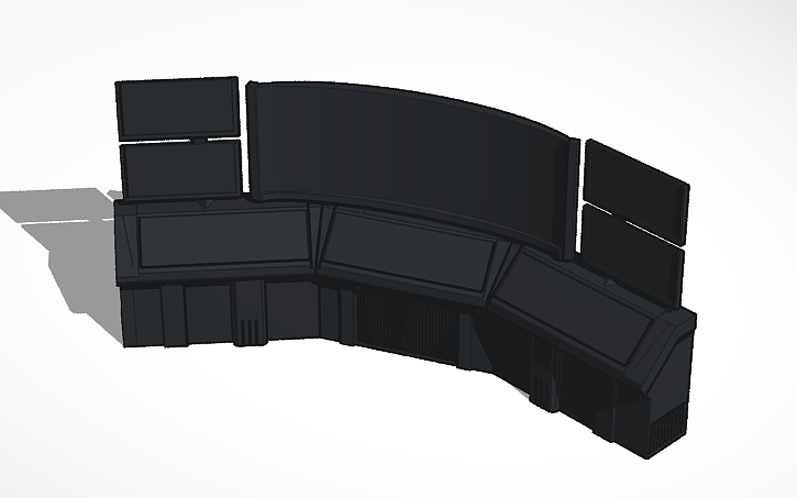 3D design Bat-Computer - Tinkercad