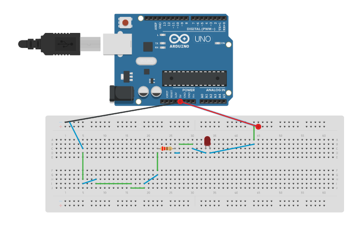 Circuit design Primeros pasos con Arduino Vanessa Casal | Tinkercad Circuit design Primeros pasos con Arduino Vanessa Casal | Tinkercad