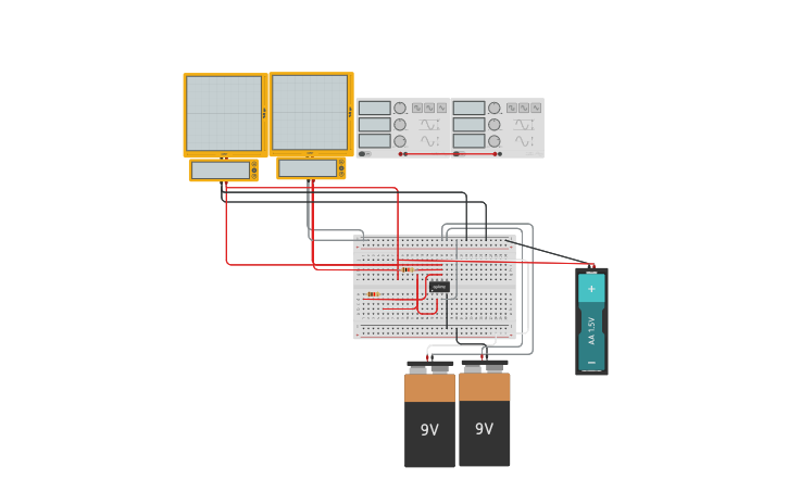 Circuit Design Proportional Tinkercad