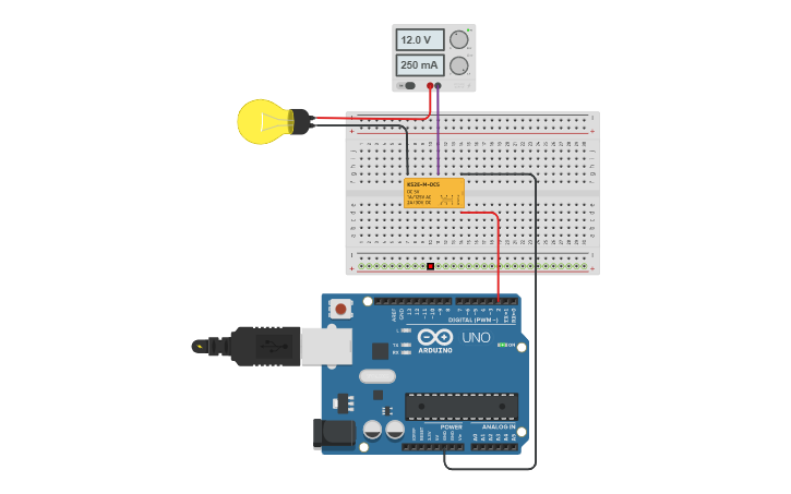 Circuit design Bombilla_Arduino - Tinkercad