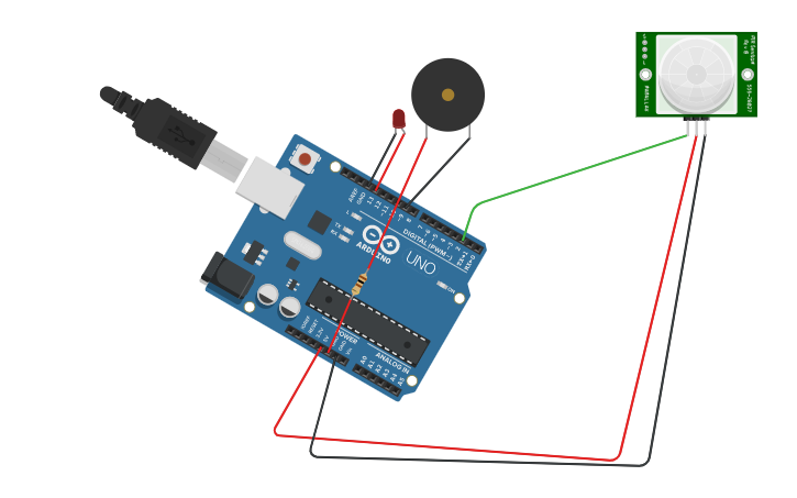 Circuit design optical sensor | Tinkercad