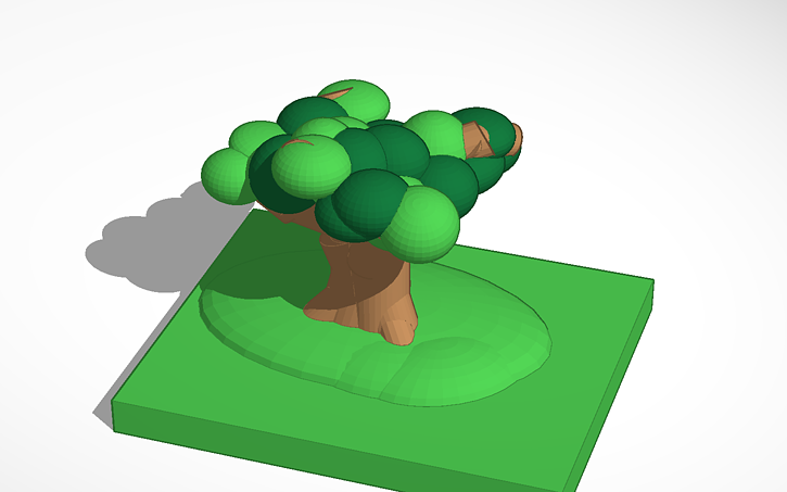 3D design tree - Tinkercad