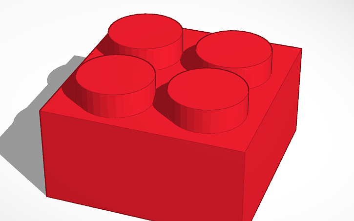 3D design Lego Brick | Tinkercad