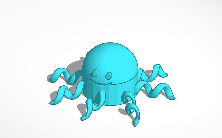 3D design Oceanplastic Octopus | Tinkercad