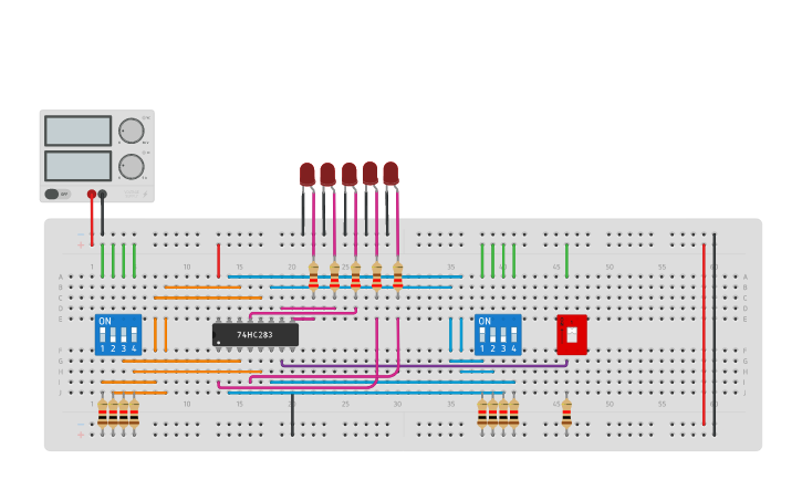 Circuit design Logic 03 | Tinkercad