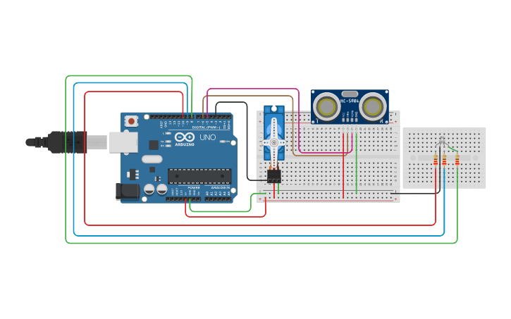 Circuit design HUMANOID_CODE_DEBUG | Tinkercad