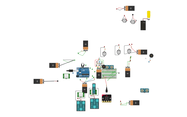 Circuit design Mi primer circuito electrónico | Tinkercad