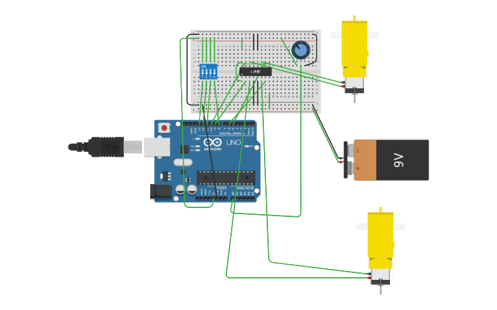 Circuit design Project 1 | Tinkercad