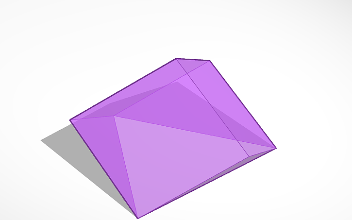 3D design My Diminished Trigonal Trapezohedron - Tinkercad