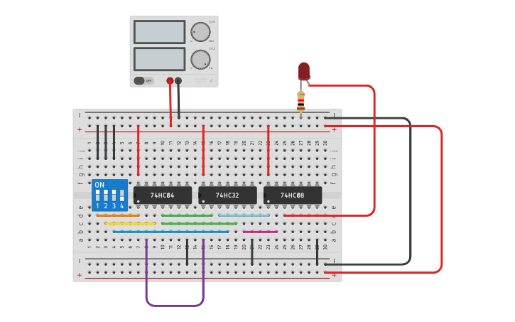 Circuit design POS Form | Tinkercad