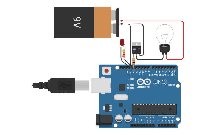 Circuit design Q1 morse code generator - Tinkercad